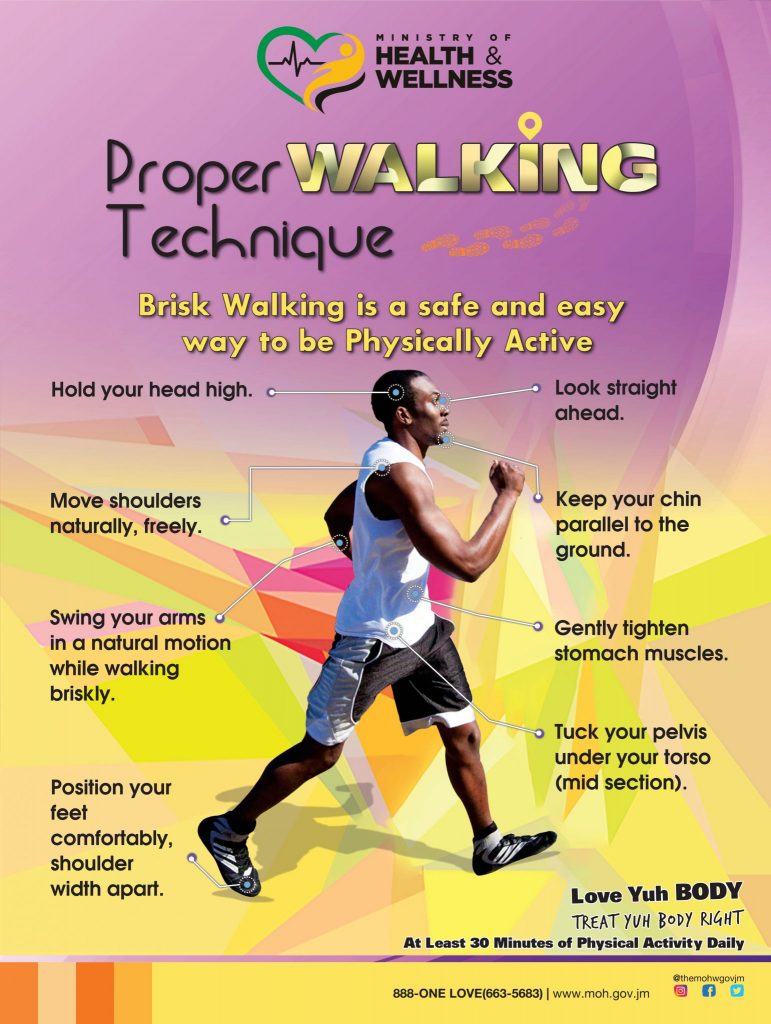 Physical Activity Flyers & Posters – Ministry of Health & Wellness, Jamaica
