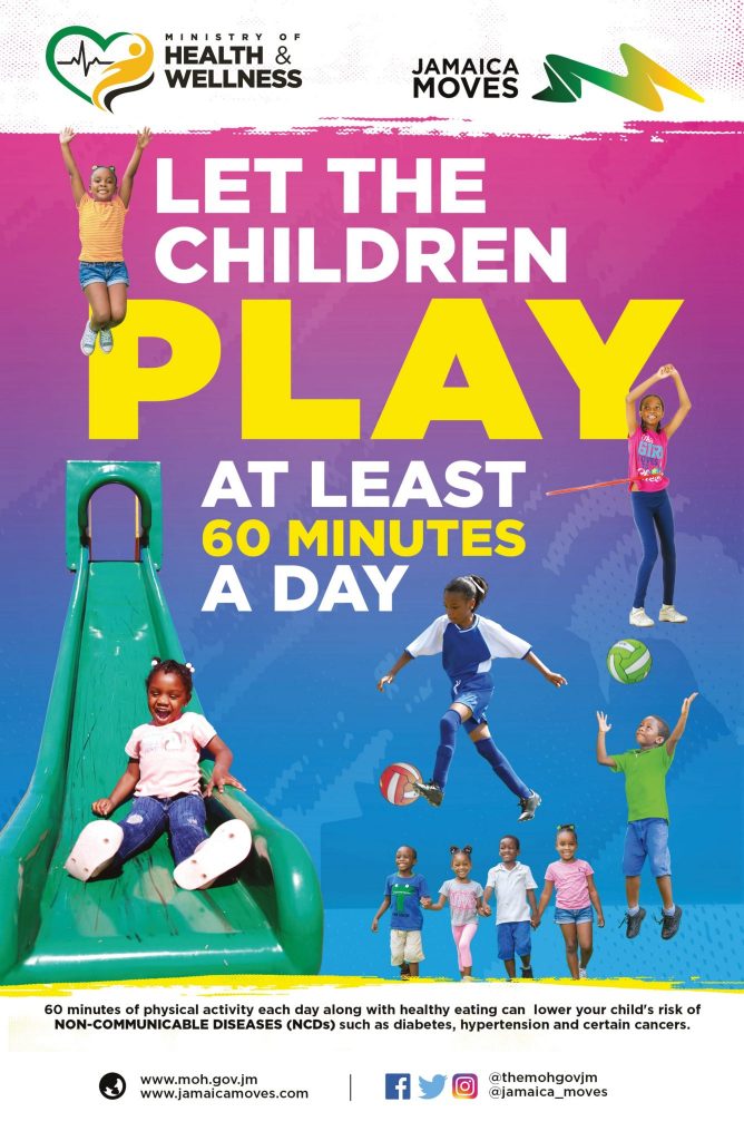 Physical Activity Flyers & Posters – Ministry of Health & Wellness, Jamaica
