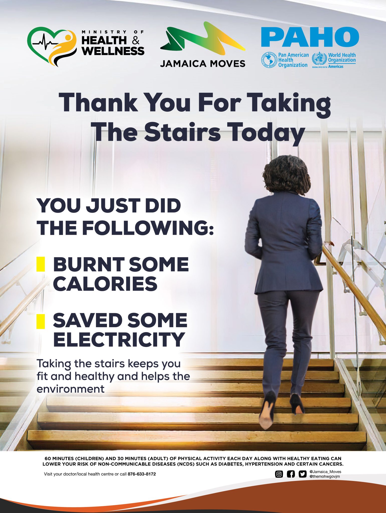 Physical Activity Flyers & Posters – Ministry of Health & Wellness, Jamaica