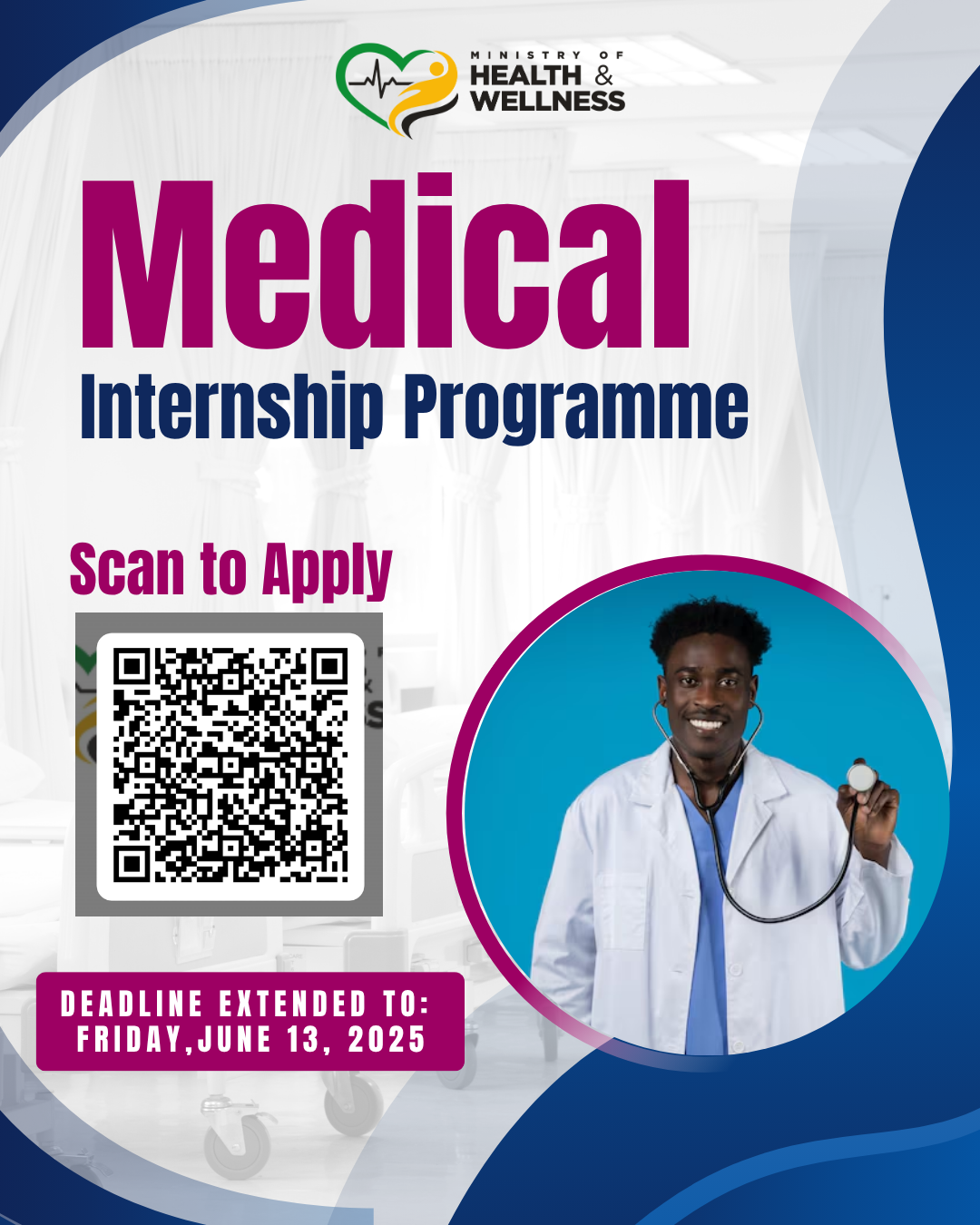 Medical Internship & Senior House Officer Programmes – Ministry of Health & Wellness, Jamaica